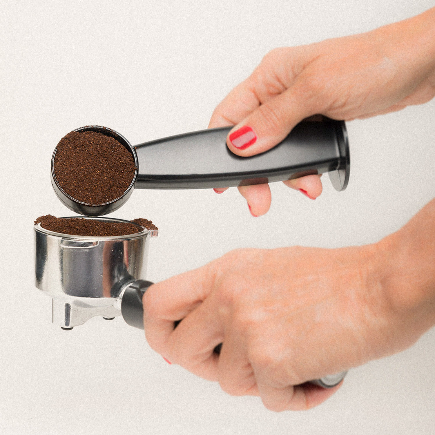 CUCHARA DOSIFICADORA 2 en 1 para cafetera espresso THERA STYLANCE PRO ...