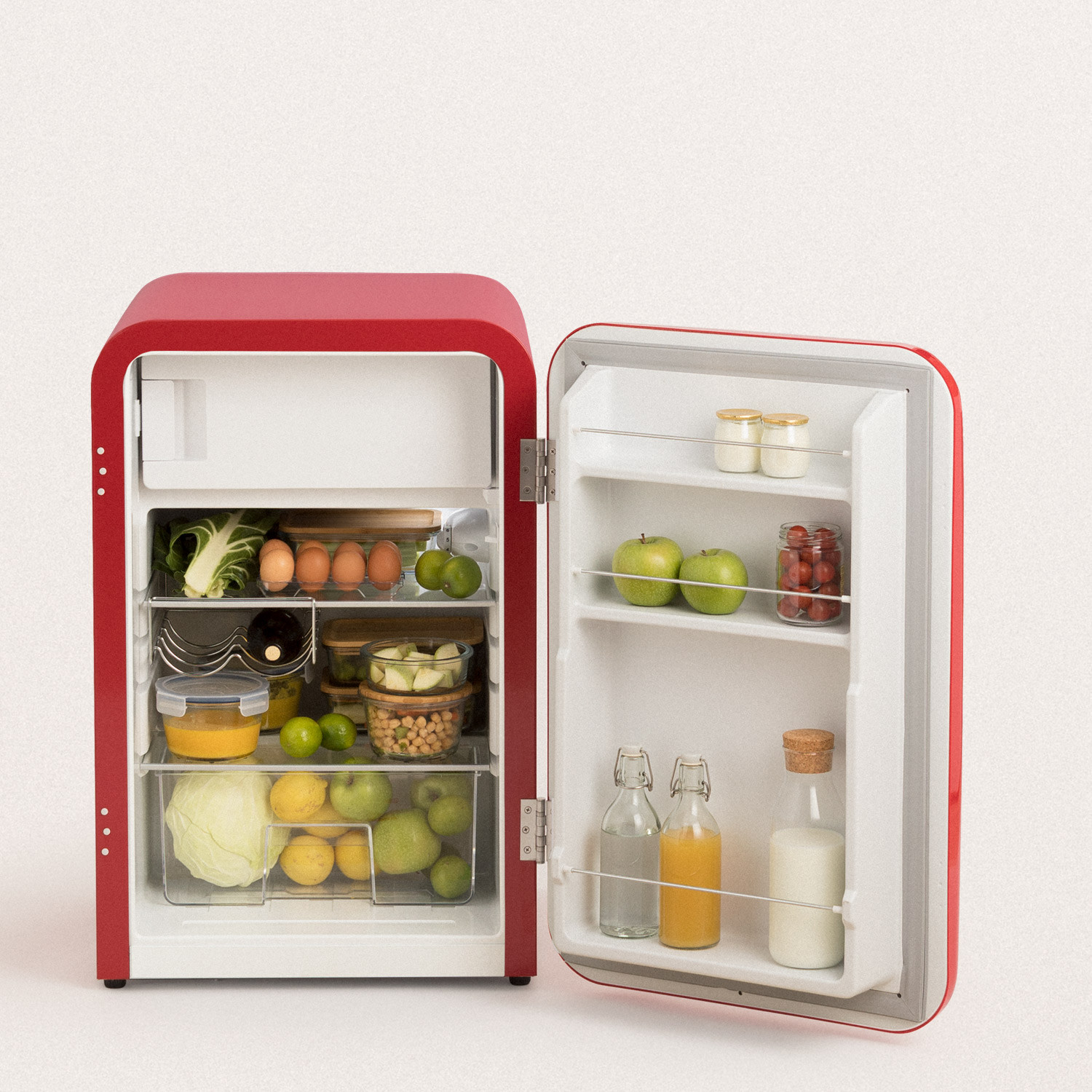 RETRO FRIDGE 83.5 GOLD - Fridge - Create Ikohs